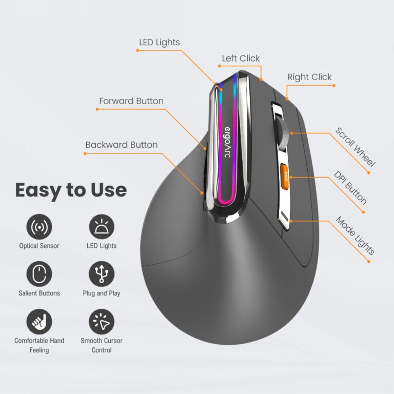 V-M1B Ergonomic Mouse - Best Ergonomic Mouse in 2026